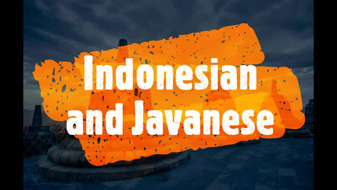 Translate for you indonesian or javanese as a native by Shofie | Fiverr