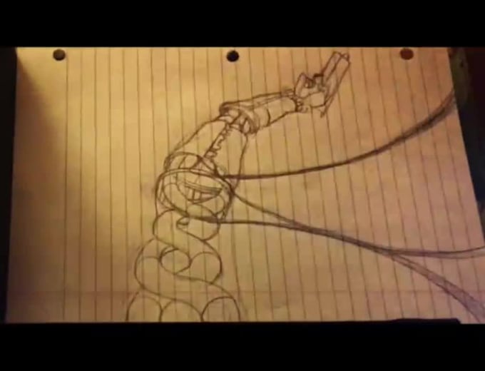 Do 2d line art animation frame by frame , flip book, pencil sketch ...