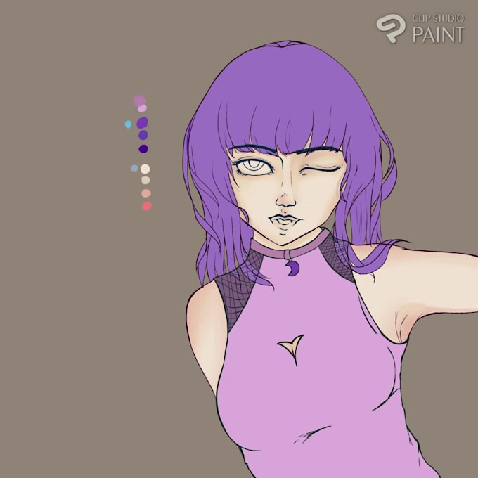 Draw your character design on digital by Annadlerilust | Fiverr