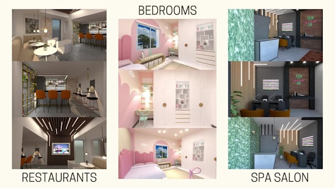 Design your dream project with 2d and 3d plans by Monzarq | Fiverr