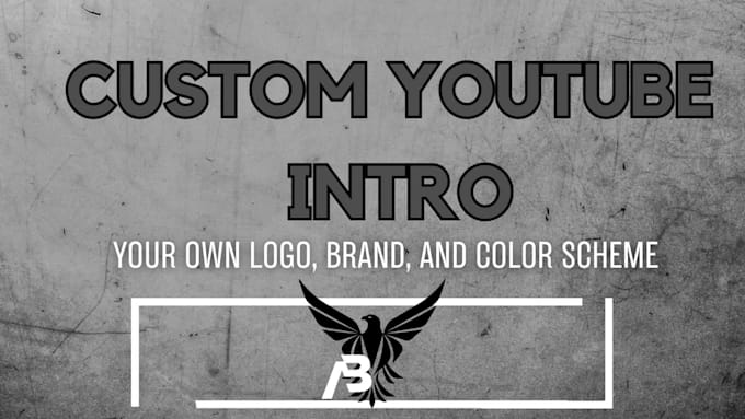 Create a custom youtube intro by Carrinamurphy | Fiverr
