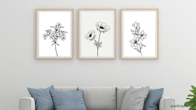 Design unique custom printable wall art posters for every space by ...