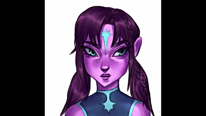 Draw a portrait for your roleplay character by Dschosi | Fiverr