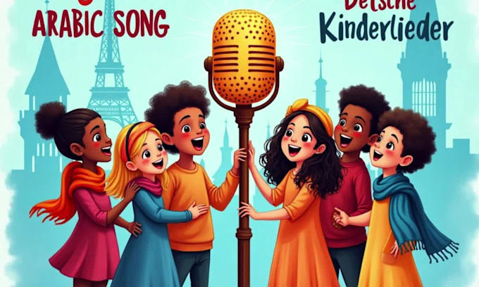 Sing and produce kids songs in arabic in different voices by Zyndigo ...