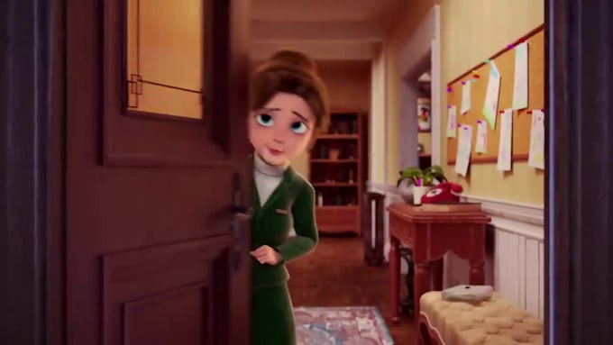 Crear animación de dibujos animados en 3d animación de disney en 3d ...