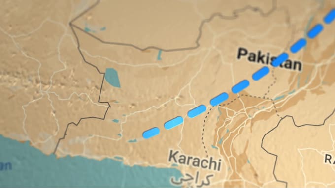 Create travel map route animation video by Warriorlionn | Fiverr