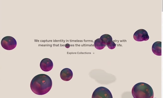 Interactive 3d animated website wix spline 3d spline animation wordpress spline by Praise_tech13 ...