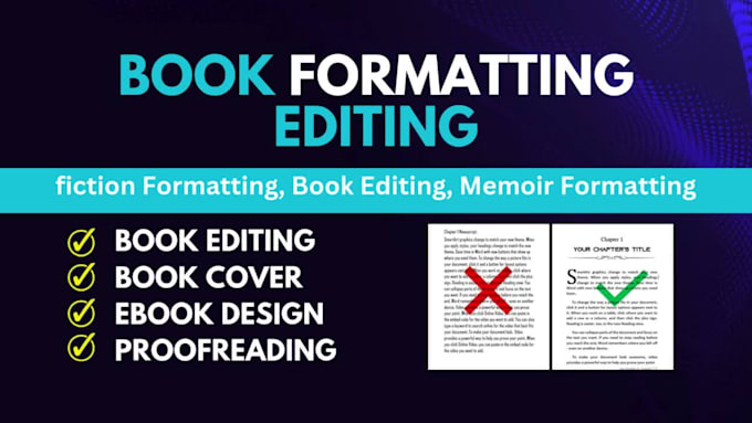 Design, format hardcover, paperback, book typesetting, manuscript ...