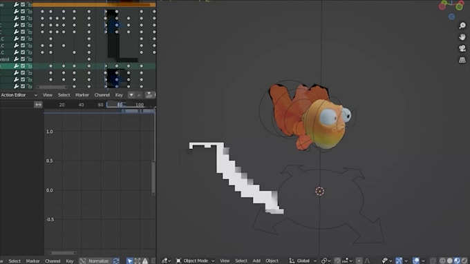 Rig 3d model with animations in blender by X_a_i_t_h | Fiverr