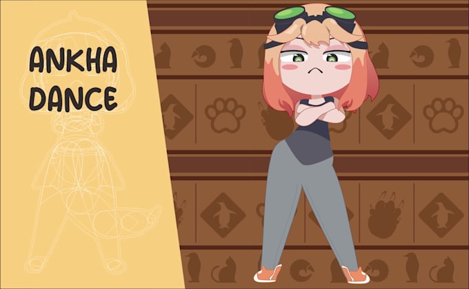Make the cute ankha dance animation for you by Adamsagu | Fiverr