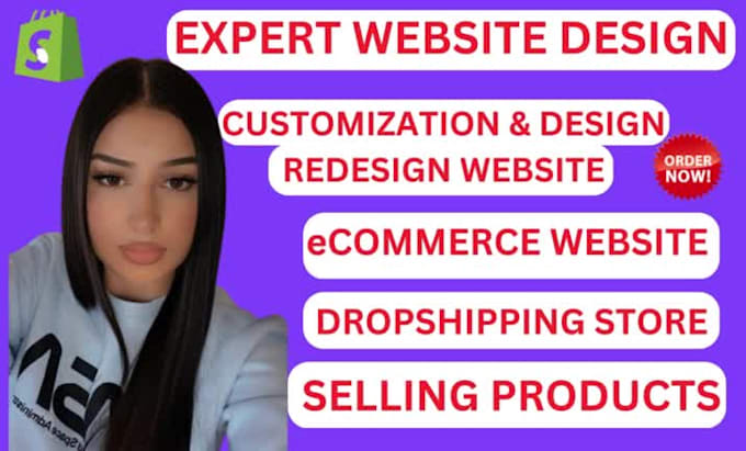 Build ecommerce website, dropshipping store, shopify website design and redesign by Jammies ...