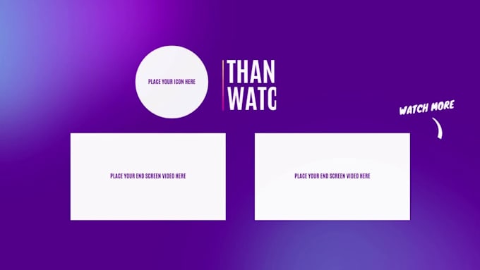 Design an outro video, end screen for youtube by Mouadfaouzi332 | Fiverr