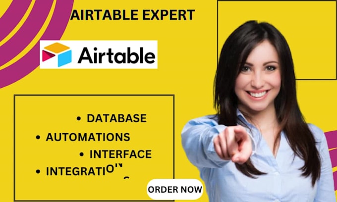 Build airtable interface design, airtable automation, airtable crm by Adex_impact | Fiverr