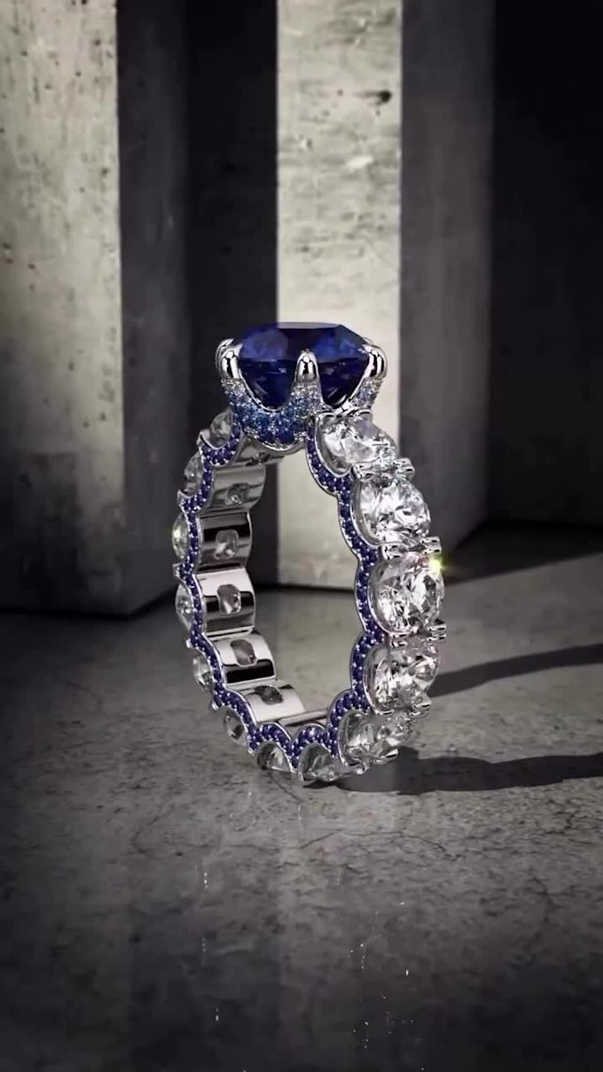 Make 3d cgi animation 3d jewelry video 3d jewelry animation jewelry ...