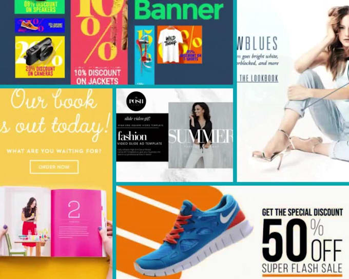 Make animated gifs and banner ads by Mr_taha__ | Fiverr