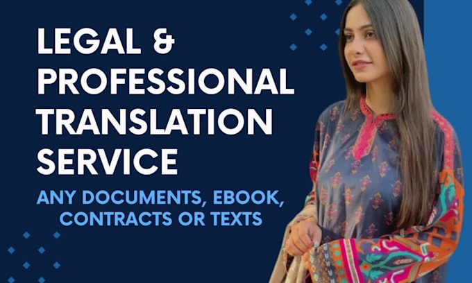 Legal and professional translation service by Jihtranslators | Fiverr