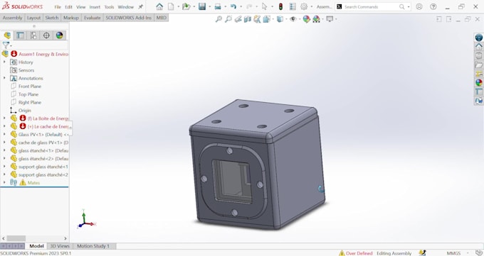 Design 2d and 3d models for 3d printing using solidworks by Hamza_ayyoub | Fiverr