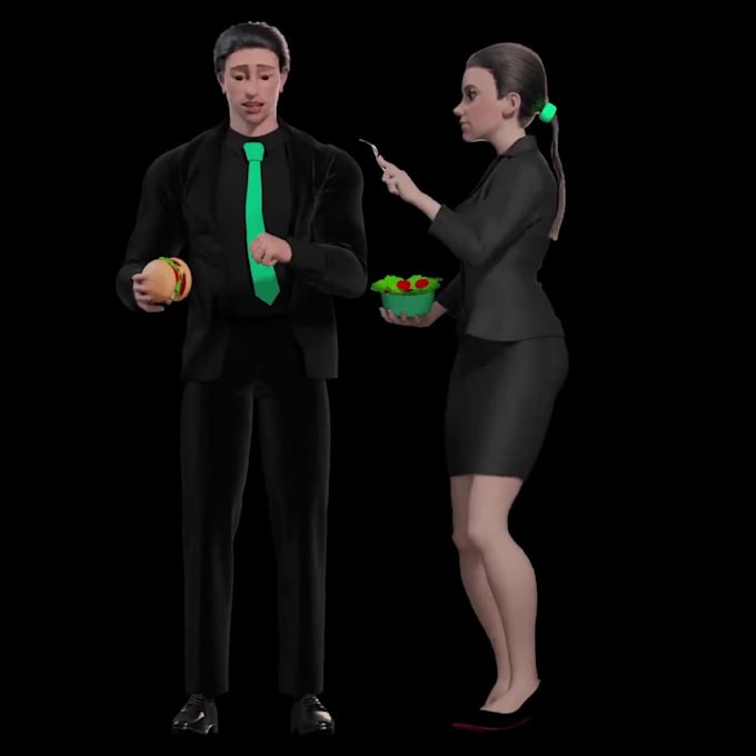 Add facial expressions to model, lip sync, ue5 rigging, blend shapes ...