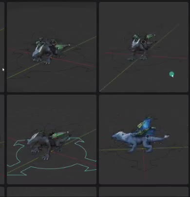 Model, rig, animate with roblox, blender, character, monster, r15, r6 ...