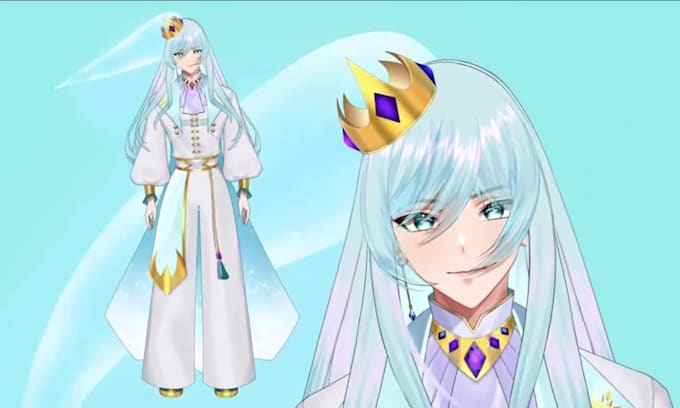 Draw vtuber oc, vtuber model, furry, anime vtuber for live2d vtuber ...