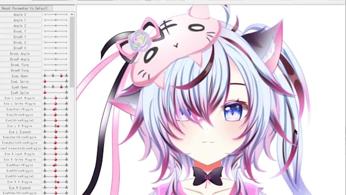 Make you a high quality l2d vtuber model by Byakkokitora | Fiverr