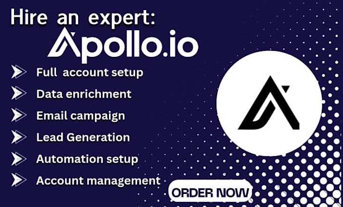 Setup automations workflows and management on apollo io by Bolucold | Fiverr