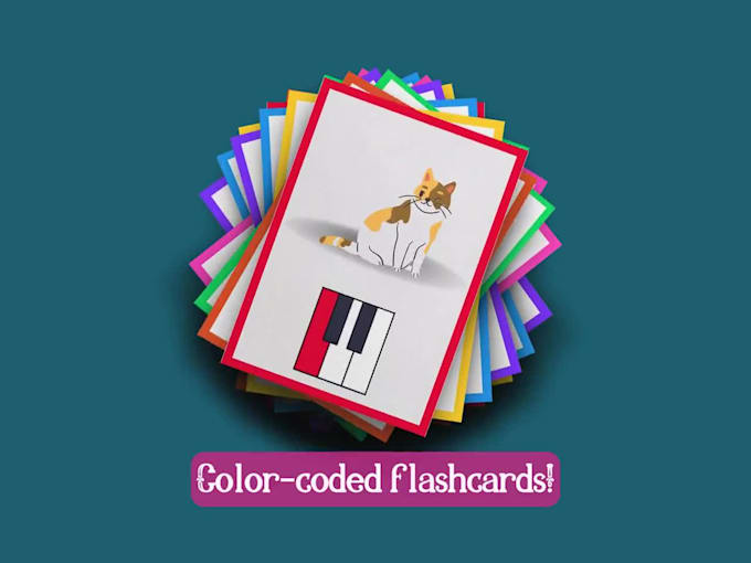 Design printable flashcards and worksheets for learning
