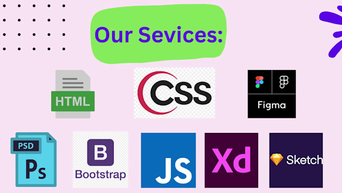 Convert to html css bootstrap responsive by Arifahan | Fiverr