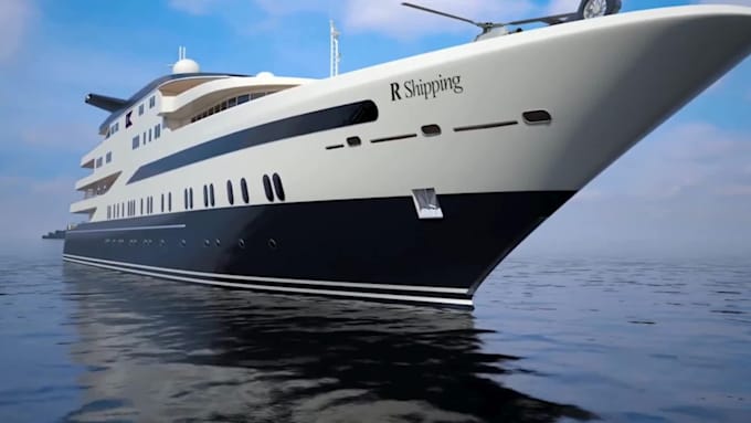 3d ship model 3d boat model 3d yacht model 3d rendering ship animation tugboat by Uniquearti ...