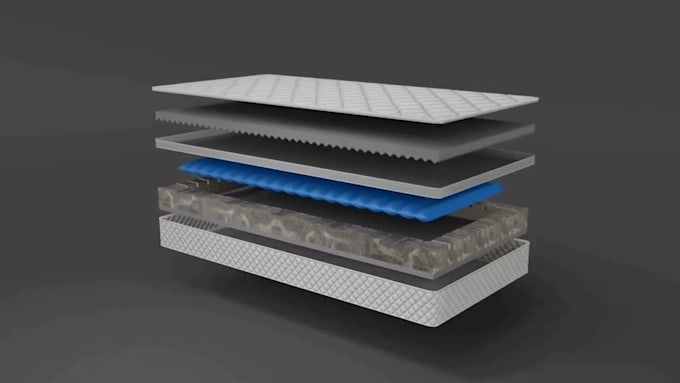 Design 3d mattress animation 3d sofa pillow modeling, 3d furniture ...