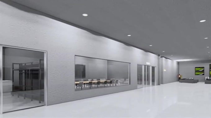 Do realistic 3d stadium animation, arena design, 3d football, 3d church ...