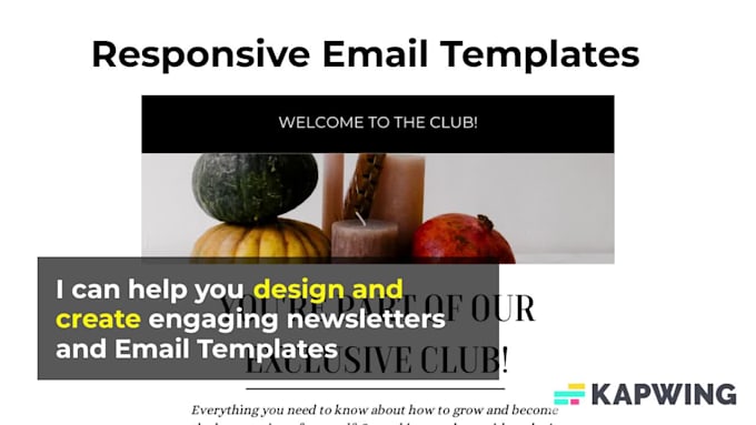 Create Email Template Fully Responsive By Omar Sarfraz Fiverr