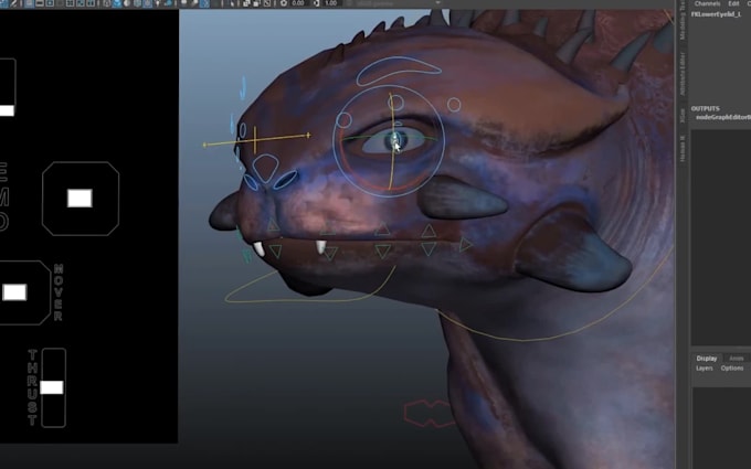 Rig 3d character in maya for unreal, unity, games, animation or mocap by Maliraza92 | Fiverr