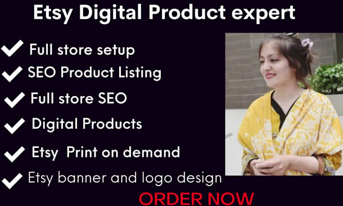 Set up esty digital store, esty planner, esty digital products design ...