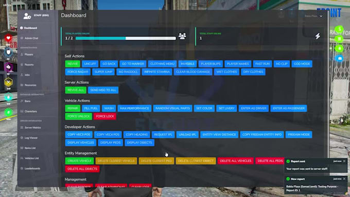 Provide fivem custom esx roleplay server by Samad__jamil | Fiverr