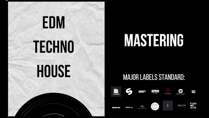 Master your edm, techno, house, pop music to labels standard by ...