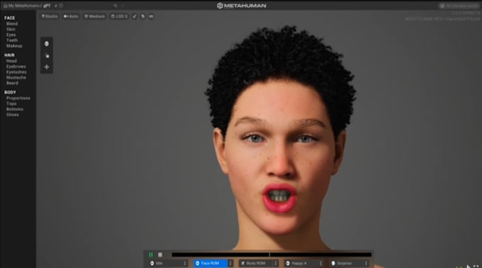 Create 3d metahuman character with ai chatgpt, ai chatbot using unreal engine by Johnson_don ...