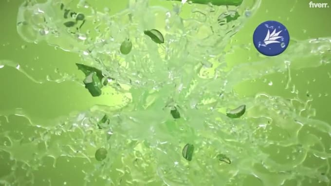 Create 3d water simulation, cgi vfx, 3d product animation, 3d liquid ...