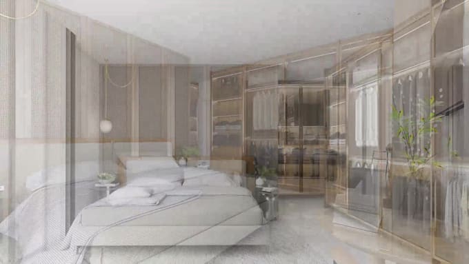 Do interior design and realistic 3d rendering by Vitoriacrosa | Fiverr