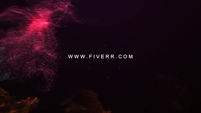 Create an amazing particles logo animation by Kriammax | Fiverr