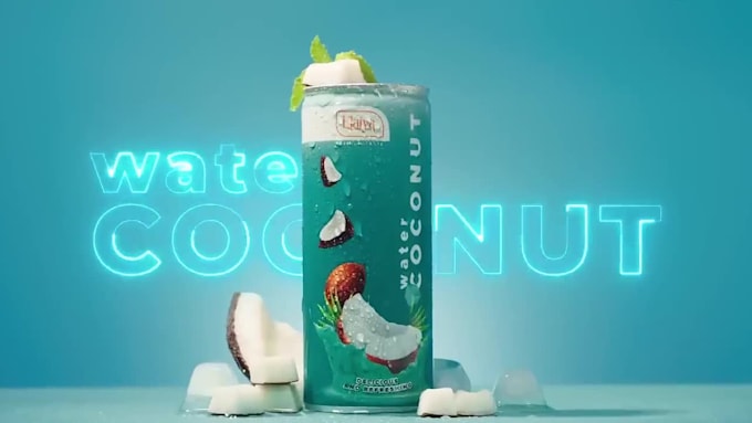 3d soda animation 3d bottle label design 3d bottle animation 3d cgi product by Lyaksandr | Fiverr