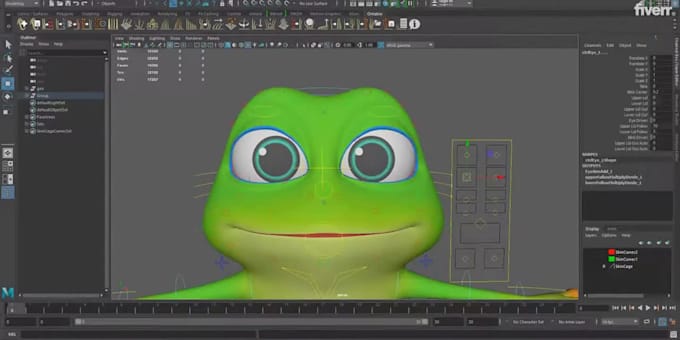 Rig3d with animate retarget for ue, 3d character rigging, control ...