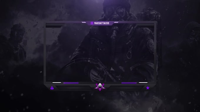 Create custom animated facecam overlays for streaming by Madowlvfx | Fiverr