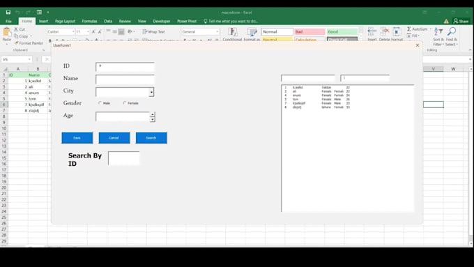 Create Excel Userform Excel Vba Userform And Macros By Shmhbb Fiverr 