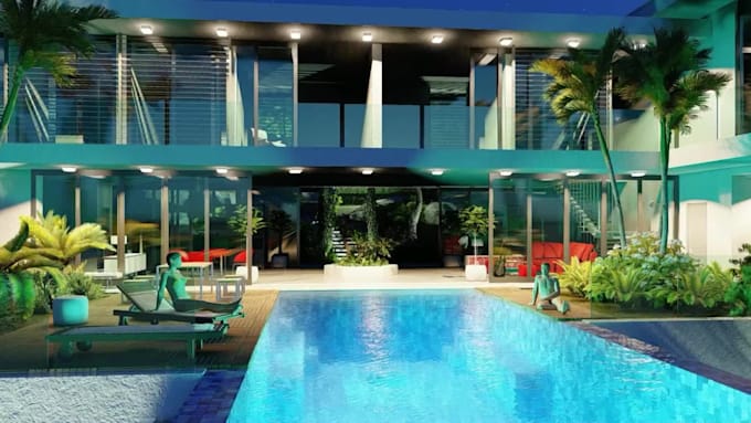 Create architectural visualization with lumion by Deveshbh | Fiverr