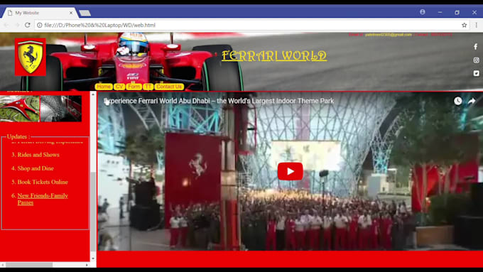 Design visually beautiful web pages for you by Meet235 | Fiverr