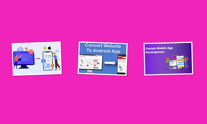 Convert your website to a pro android and ios app by Vickykhan2 | Fiverr