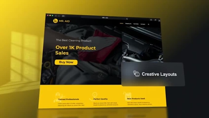 Create responsive wordpress website design or redesign and development in 24h by Abdalrahmanbeha ...
