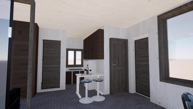 Design modern and functional small house in revit and bim by ...