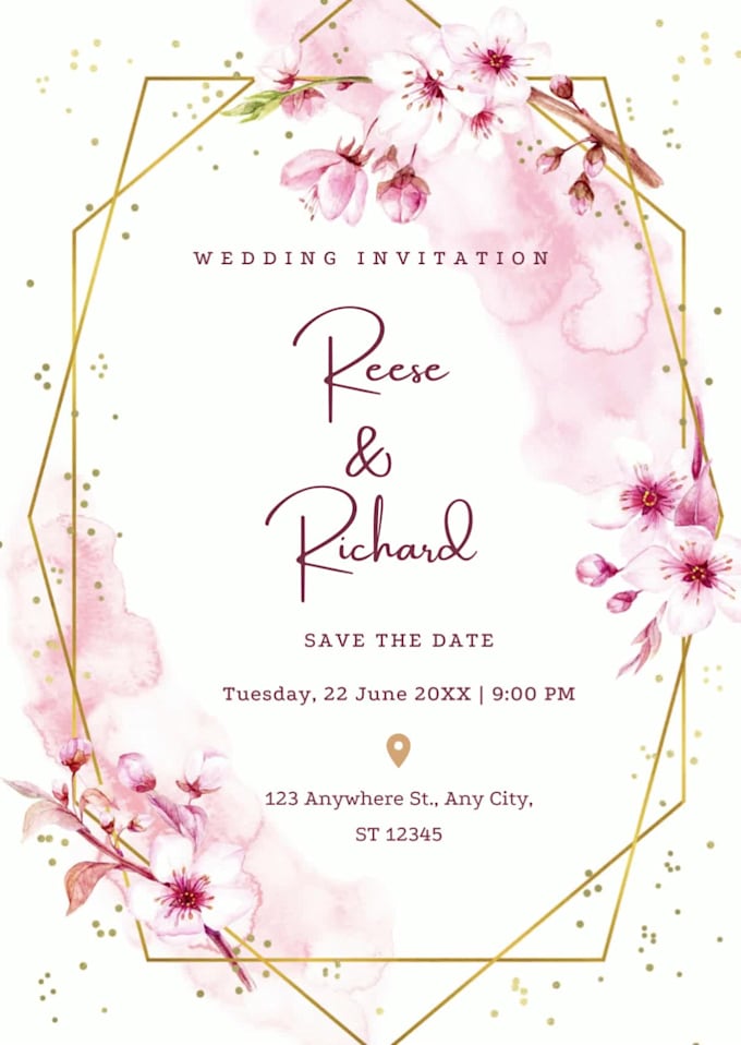 Create a lasting unique digital invitations by Mushi_12 | Fiverr